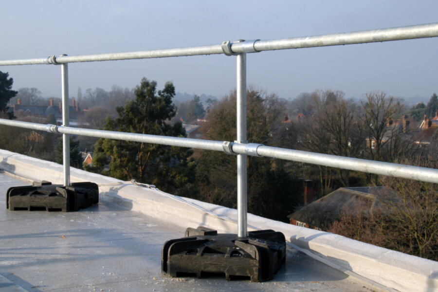 KeeGuard® Components - Rooftop Railing Parts